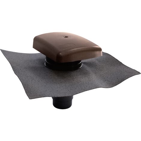 Terminal de ventilation Ubiflu 2 universel avec multidiam Brun