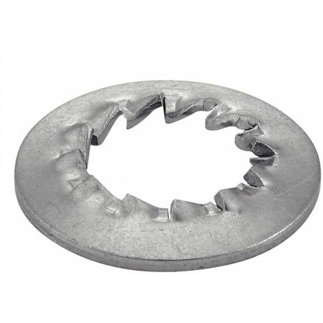 Rondelle -Eventail- à dentures intérieures - Type bombée JZC - Acier Zn ...