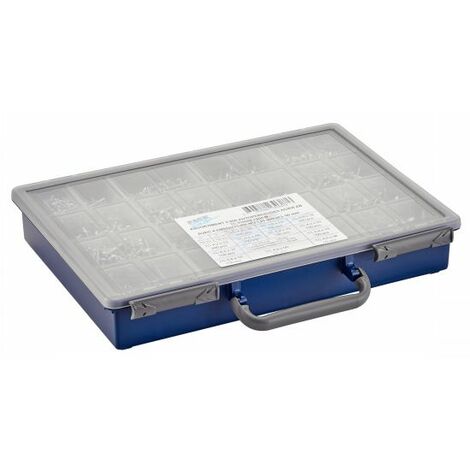 Coffret vis autoperceuses TC Phillips + Embouts - Acier Zn