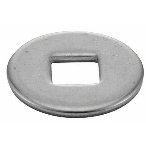 Rondelle pour construction bois - Forme V - Inox A2 Ø6 mm - Boîte de 100