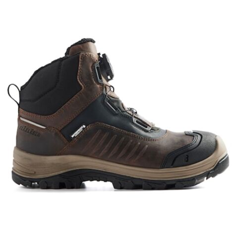 Chaussures de sécurité mi-hautes STORM 2492 - Brune/Noir 47