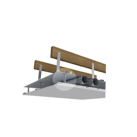Boite de 100 - Suspente distancier pour fourrures F45/47 140 mm