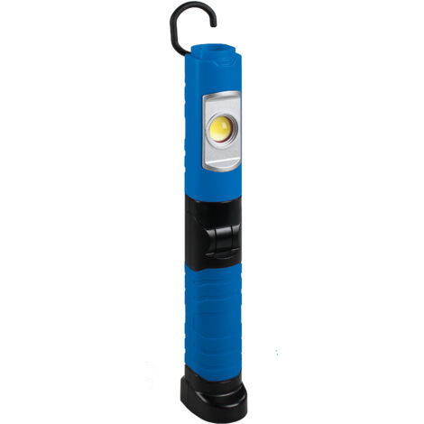 Akku LED Handlampe 5+3 Watt 500/120 Lumen mit USB-Ladekabel IP30