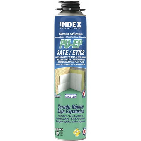 Carton de 12 - Mousse Polyuréthane adhésive pour ETICS/panneaux