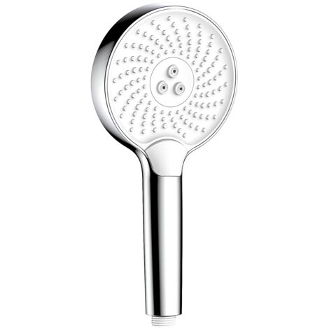 Douchette ABS Twister - chrome blanc Douchette ronde