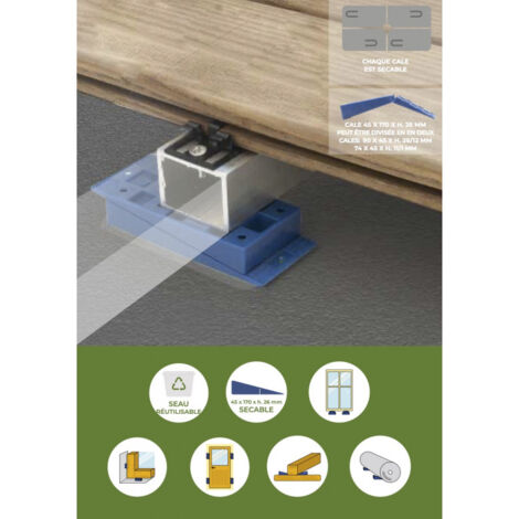 Kit de cales pour terrasses