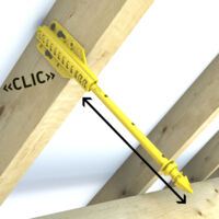 Suspente INTEGRA 2 Réglable 200 à 300mm - Boite de 40