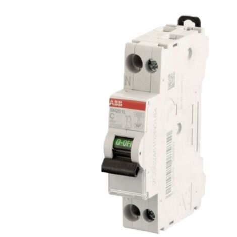 Disjoncteur Phase Neutre 4,5kA Courbe C - 2A à 40A - Calibre - Calibre 40A Courbe C 4.5kA