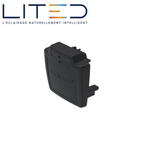 Embouts de fermeture UNIPRO pour rail 3 allumages - couleur embouts de ...