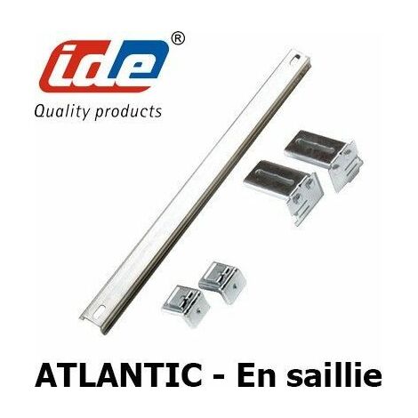 KIT RAIL DIN 24 MODULES + Support fixation