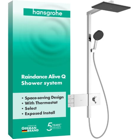 hansgrohe Raindance Alive Q Duschsystem 210/340 2jet mit