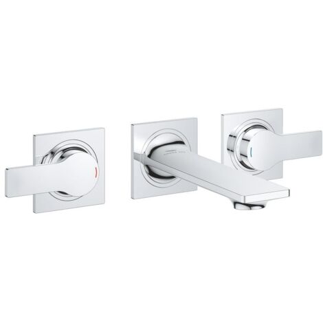 Grohe Allure 3-Loch-Waschtisch-Wandbatterie Chrom, Ausladung 150mm ...