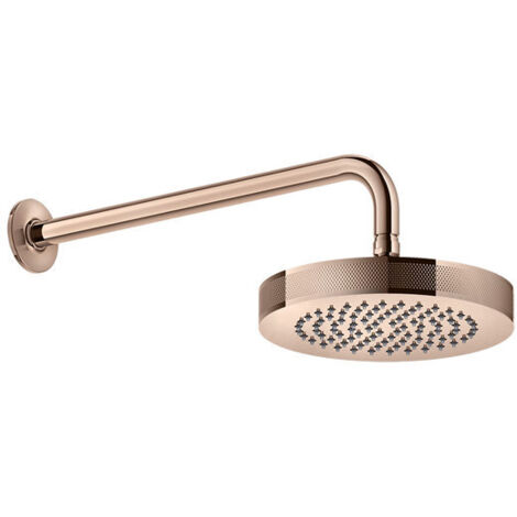 Gessi Inciso Antikalk-Dekor-Kopfbrause D218 mm, mit Gelenk und
