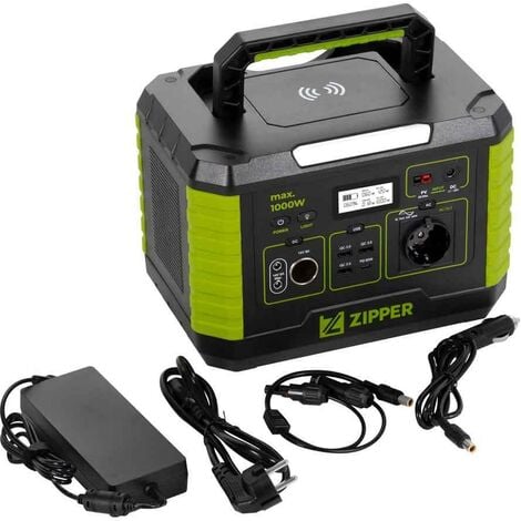 Portable power station 1000 W ZIPPER zi-ps1000