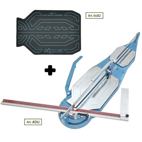 Tile cutter SIGMA 4du cm 103 tensile engraving + mat for mosaic 64b2
