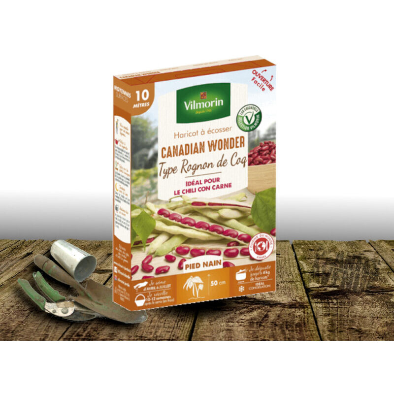 Graines de Haricot nain à écosser Canadian Wonder