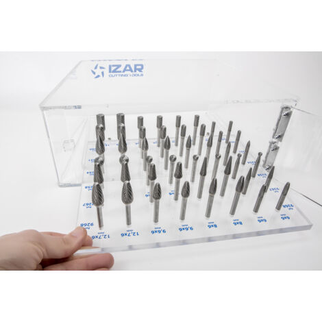 9200 - Set 8 Pcs. 3X3 mm Dent. 6 (Ref. 9260-50-51-54-57-58-67-68) IZAR