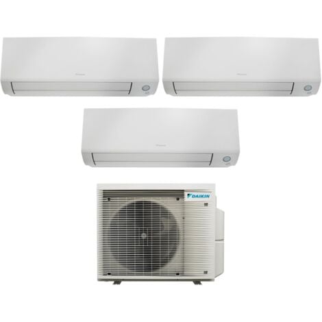 Condizionatore Trial Split Daikin Perfera All Season 7+9+18 con 3MXM68A R-32 Wi-Fi Integrato ...