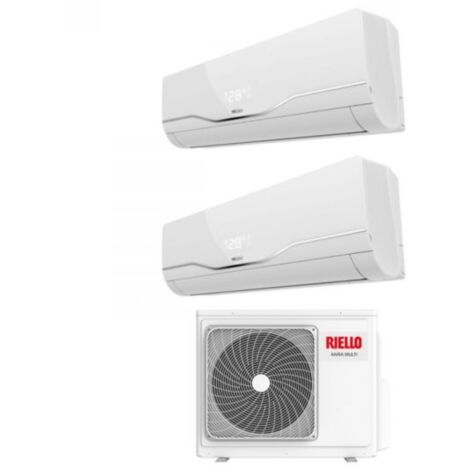 climatizzatore condizionatore riello dual split inverter serie aaria ...