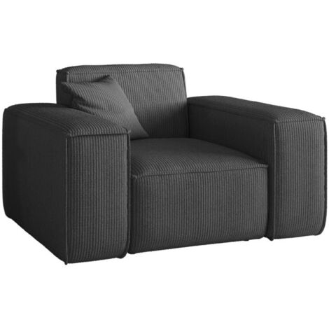 Sessel Designersessel CELES PREMIUM in Stoff Scala Anthrazit