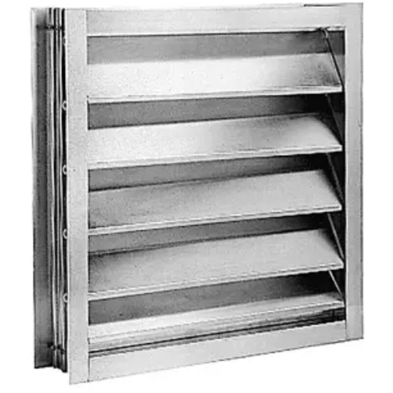 Volet anti retour en alu pour dépression/surpression dun local ATO75 ...