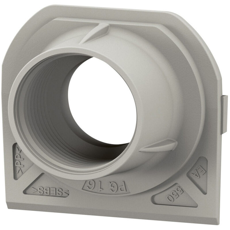 Embout presse-étoupe Plexo 1 entrée PG16 gris LEGRAND 069648L