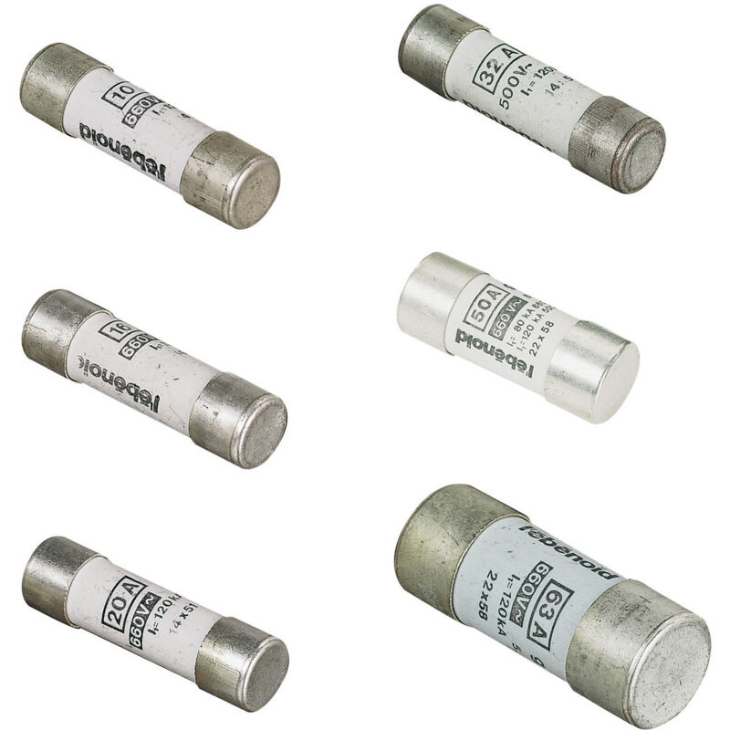 Fusible aM 10x38 20A L'EBENOID 060120