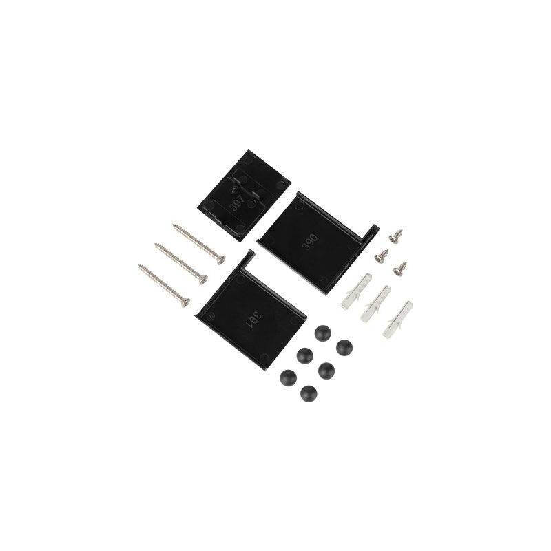 SACHET FIXAT PAROI WALKIN NOIR LEDA T0SA156