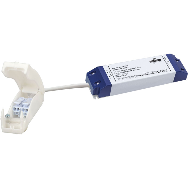 Alimentation LED 24V DC 60W IP20 ARIC 52066