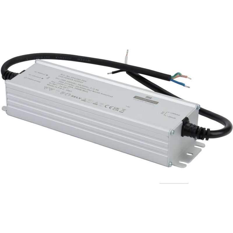 Alimentation LED 24V DC 240W IP67 ARIC 52054