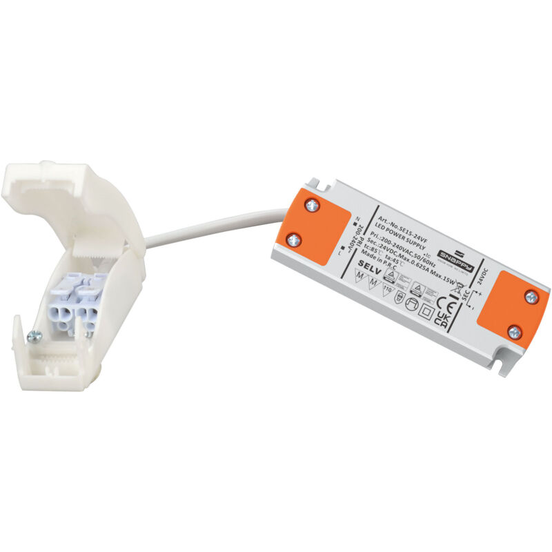 Alimentation LED 24V DC 15W IP20 ARIC 52068