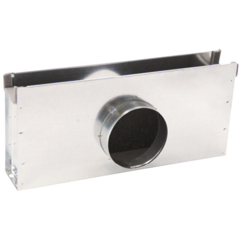 Plénum isolé 5 faces pour diffuseur KLN montage par Quick fix raccordement 1x D160mm NATHER 549511