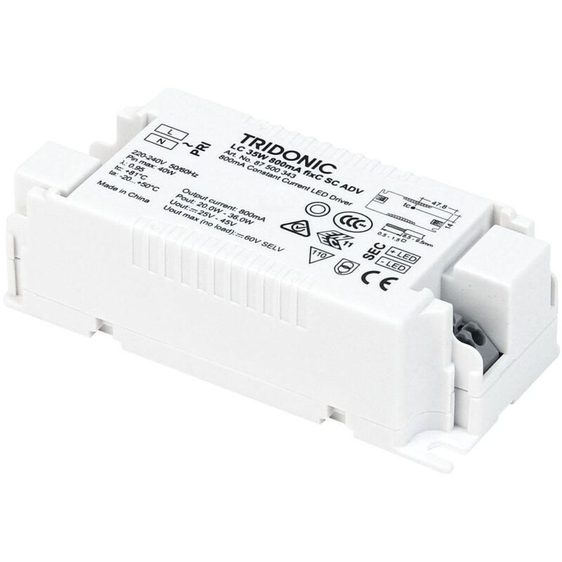 ALIMENTATION LED CC 800mA 35W ARIC 0055