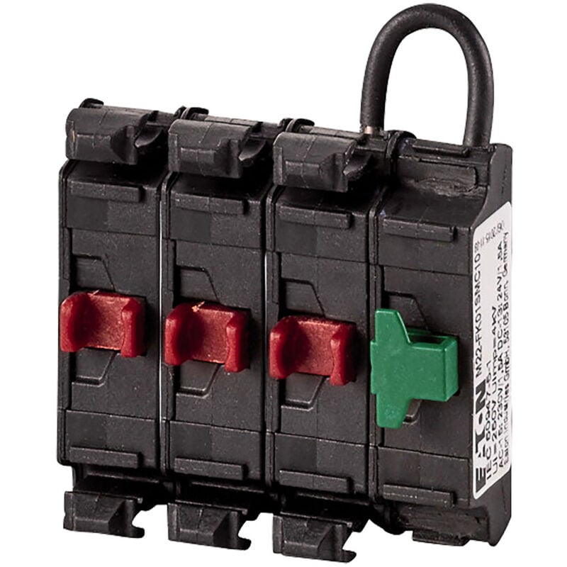 Élément de contact 3 contact à ouverture fixation par l'avant borne à boulon autocontrôlé compac ...