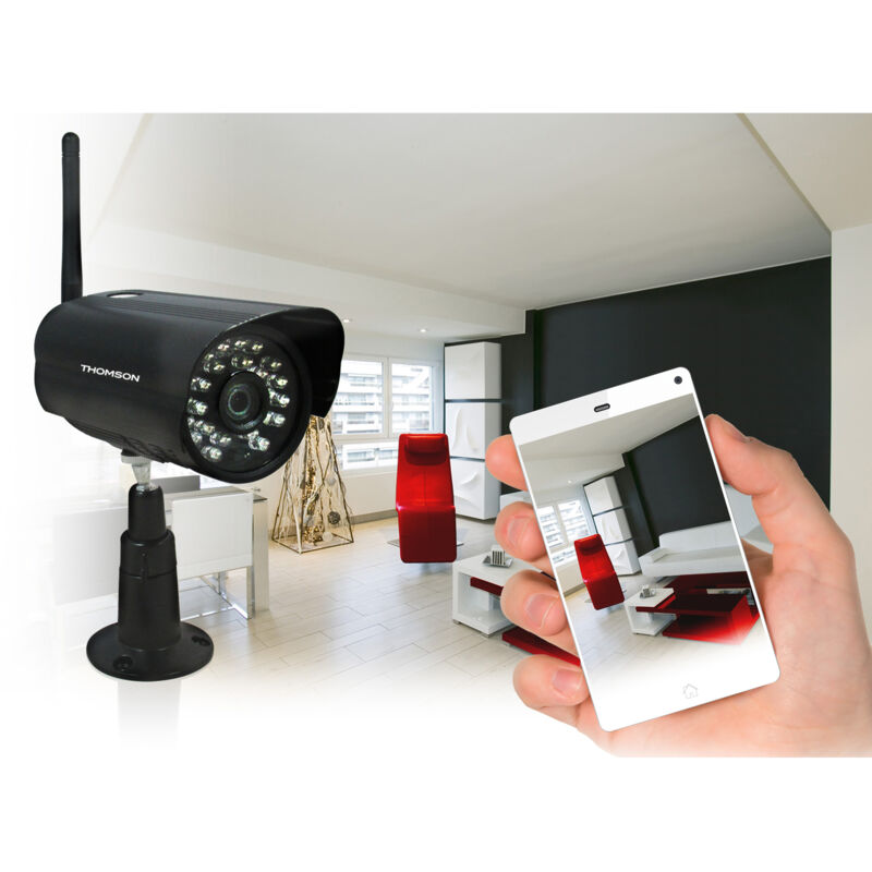 Caméra HD 720P Sans FIL pour kit de vidéosurveillance réf 512330 ...