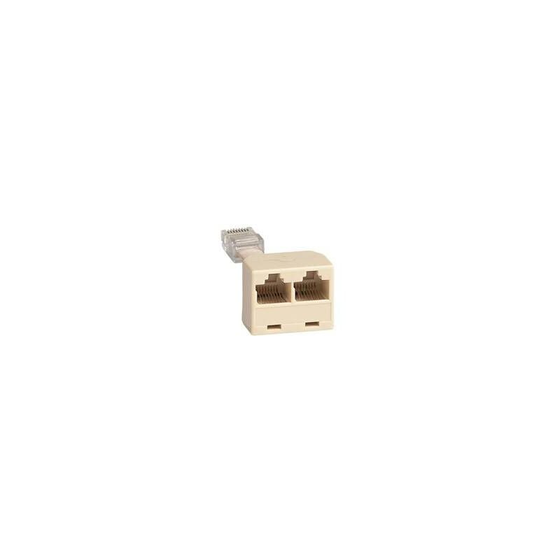 DOUBLEUR RJ45 LEGRAND 048868