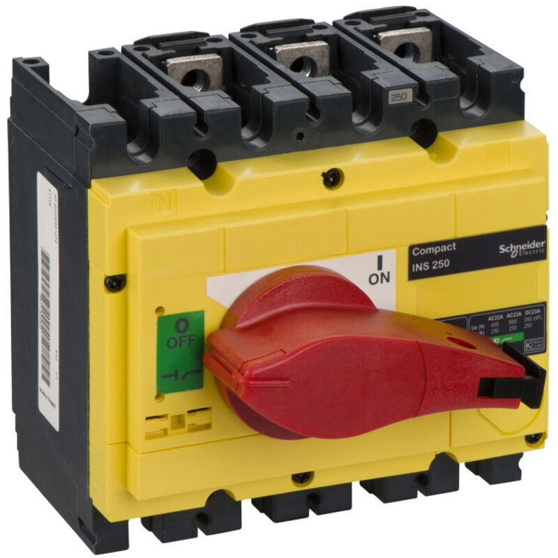 interrupteursectionneur Interpact INS250 3P 250 A SCHNEIDER 31126