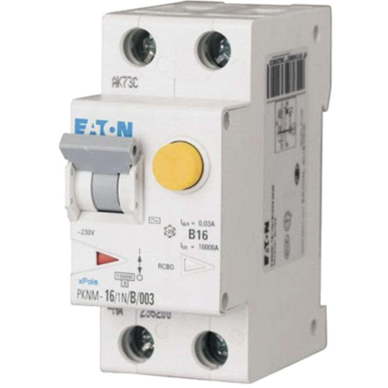Disj. diff. PKNM 1P+N 10A 30mA/cbe C/AC 000236077 EATON PKNM-10/1N/C/003-MW