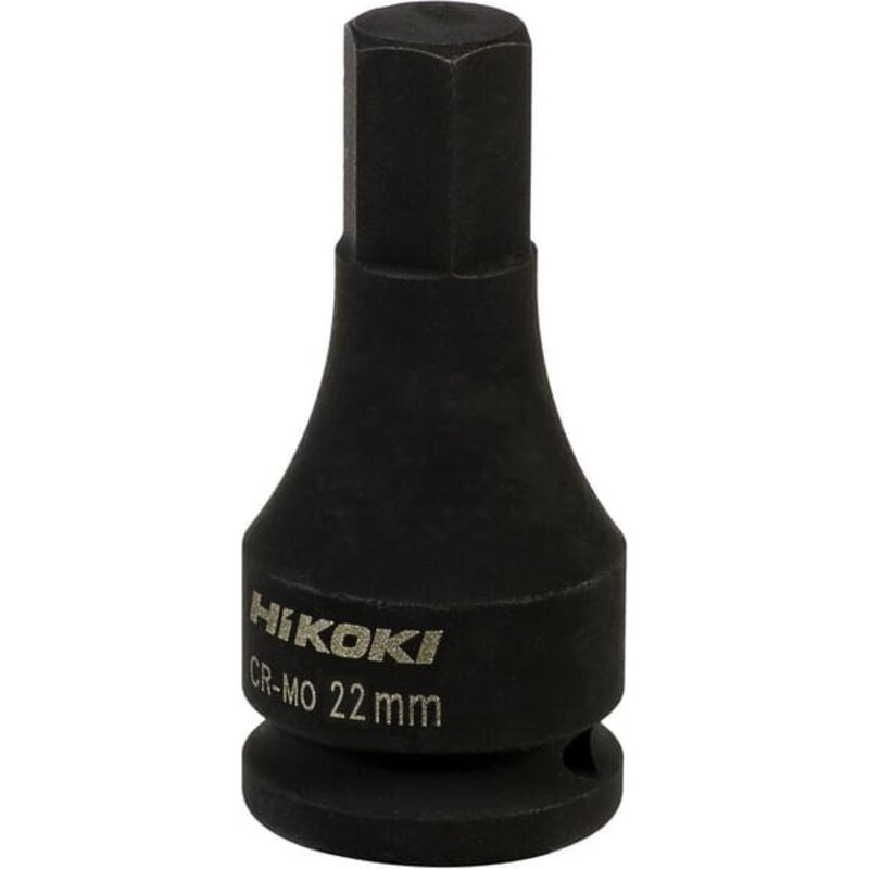 Douille à choc 22mm exter. hex. 3/4" carré 89L HIKOKI 751931