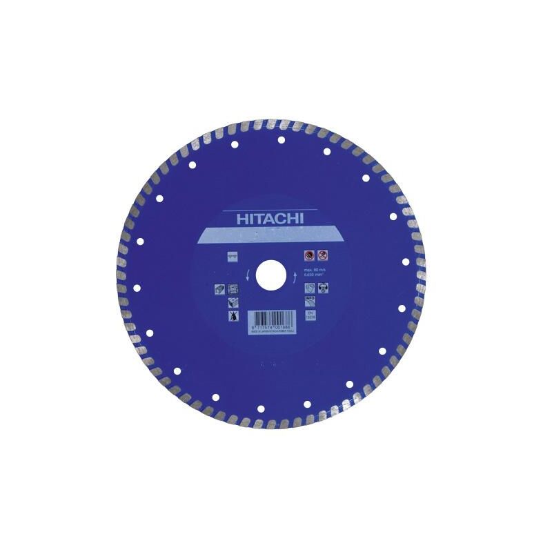 Disque diamant Ø180 al.22.2 seg. 6 turbo standard HIKOKI 752824