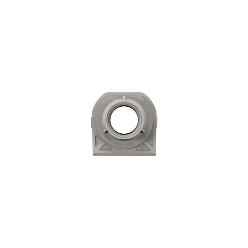 Embout presse-étoupe Plexo 1 entrée ISO20 gris LEGRAND 069660L