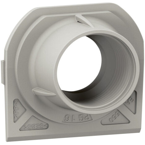 Embout presse-étoupe Plexo 1 entrée PG16 gris LEGRAND 069648L