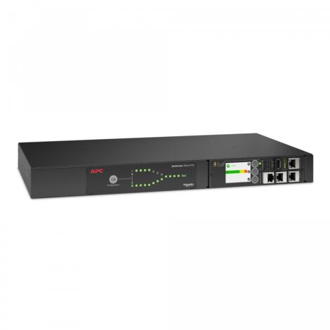 RACK ATS 230V 16A ENTRÉE C20 8 SORTIES C13 1 SORTIE C19 APC SCHNEIDER ...