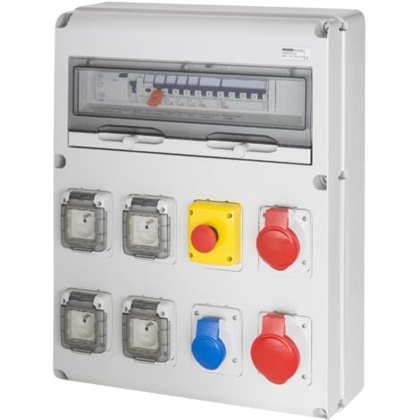 COFFRET DE CHANTIER 40A/7 PRISES GEWISS FR60238N