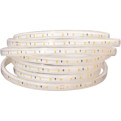 LEDY 230 Ruban LED protégé IP65 230V 8W/m 60 LED/m 3000K 600lm/m lg ...