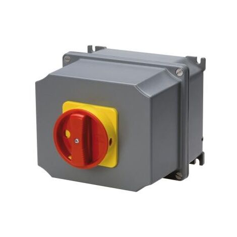 Interrupteur Rotatif ETA.2 Pôles 32A M.ROUGE ATEX GEWISS GW70474