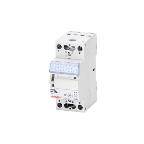 RELAIS MONOSTABLE 4NO 16A 230VAC 2M GEWISS GWD6634