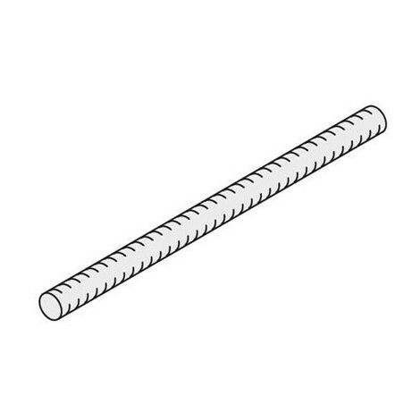 Axe fileté anti-corrosion en acier inoxydable L 160mm ABB robuste x10 ...
