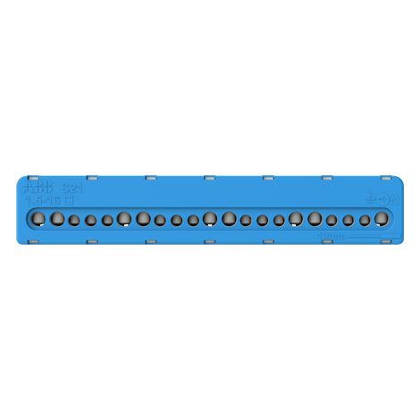 Bornier neutre Mistral-9X16mm²+12X6mm²-Vis 1SPE007715F0734 ABB 799190
