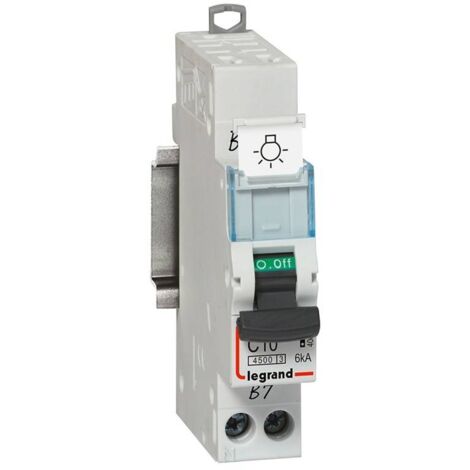 Disjoncteur DNX³4500 6kA arrivée borne automatique sortie borne à vis 1P+N 230V 40A courbe C 1 ...